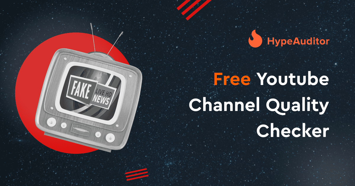 Free YouTube Quality Checker | YouTube Analyzer | HypeAuditor